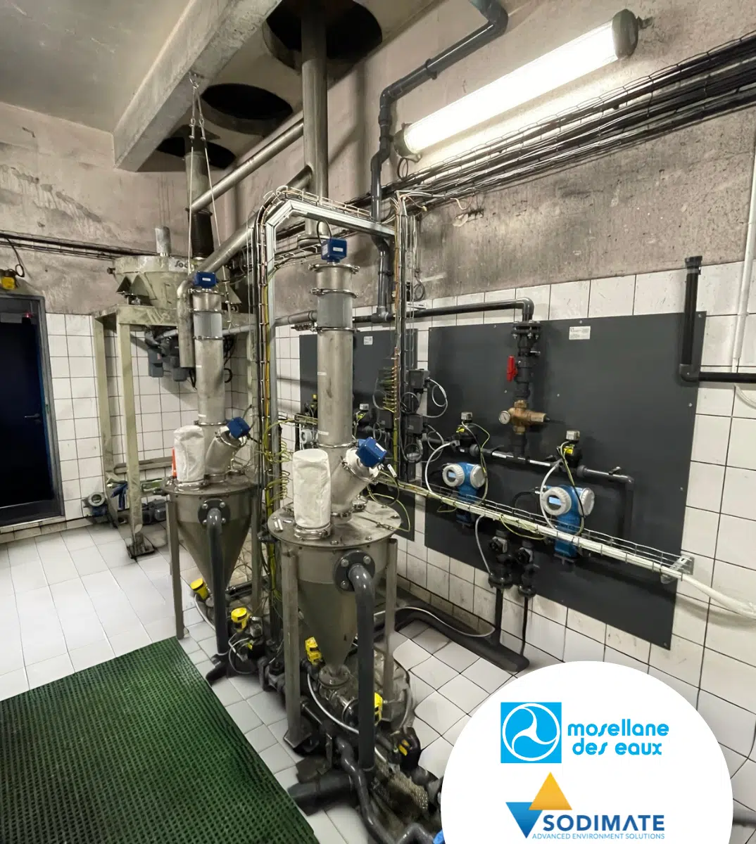 Sodimate Retrofit of PAC System - Moulin Les Metz WTP | Sodimate Inc