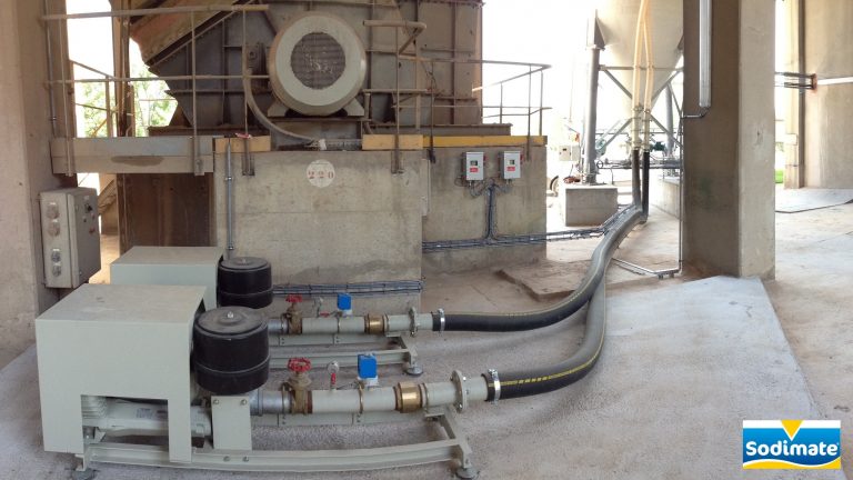 Hydrated Lime Injection - Pneumatic transfer - Bin Activator | Sodimate